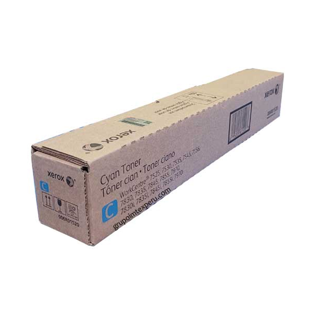 Toner Xerox 006R01520 Cian Para Wc 7500 Series - Dataplus